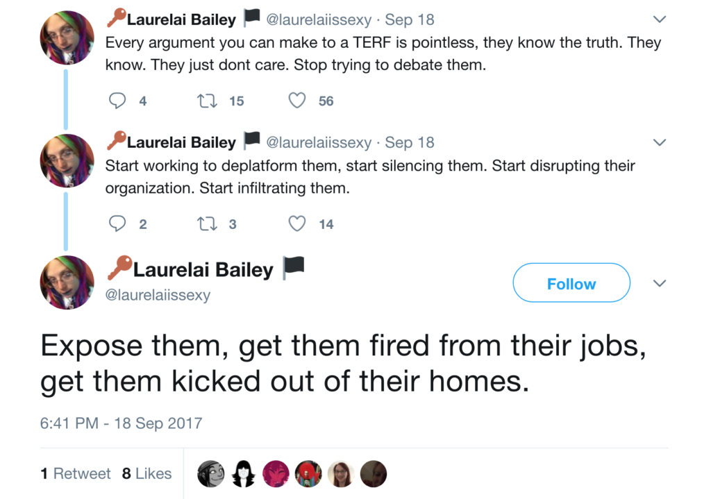 'TERF' isn't just a slur, it's hate speech