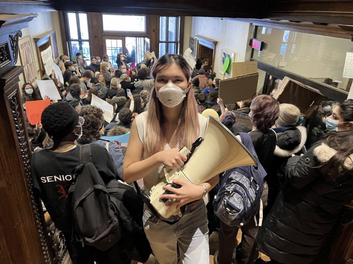 Celeste Trianon, a Trans activist and the lead organizer of Tuesday’s ...